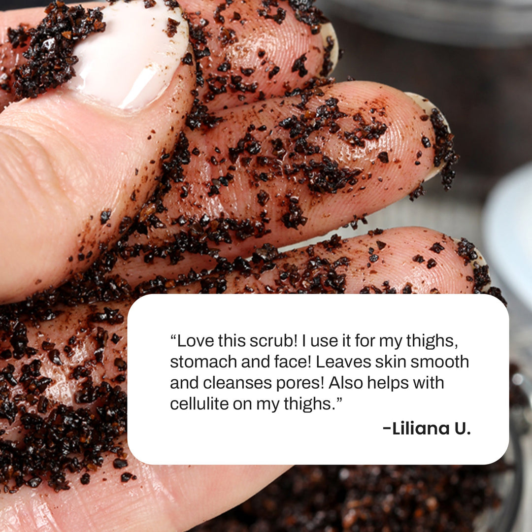 Luxury Cellulite Skin Repair Coffee Scrub Hyaluxe Body